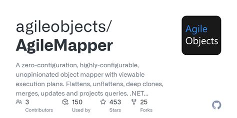 github agileobjects agilemapper a zero configuration highly