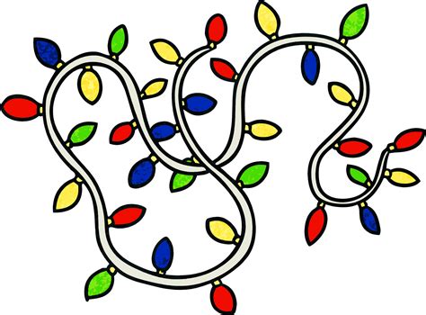 Garabato De Dibujos Animados Con Textura De Luces De Colores 8314377
