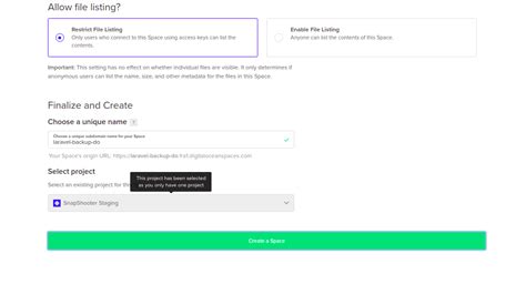 How To Backup Laravel To Digitalocean Spaces With Bash Snapshooter Tutorials