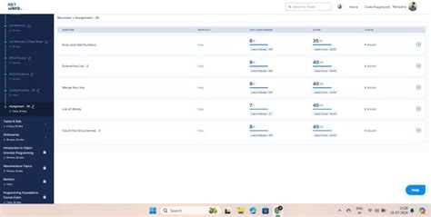 Narayana Anantha On Linkedin Day31 50daysofcoding Nxtwave Ccbp