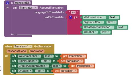Translating Multiple Texts Mit App Inventor Help Mit App Inventor