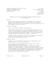 Operation Of The IP Flow Information Export IPFIX Protocol On IPFIX Mediators B Claise