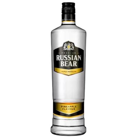 Russian Bear Pineapple Market Liquors