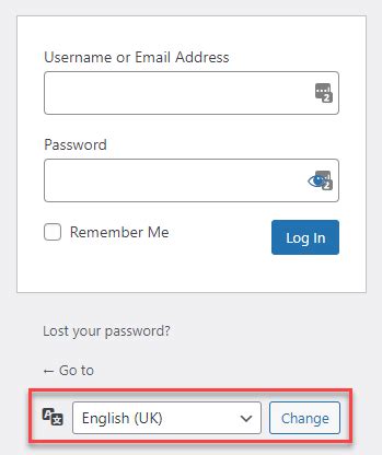 Disable Language Switcher On WordPress Login Screen 2 Ways
