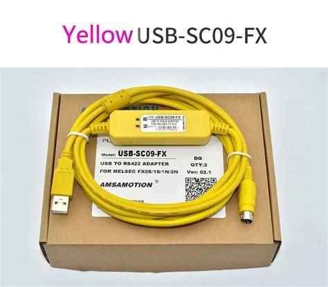 USB-SC09-FX PLC Programming Cable Suitable for Mitsubishi FX Series PLC ...