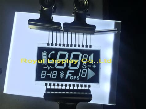 Custom Design 7segment 14segment Monochrome Lcd Display Module For Mp3