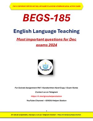 Entrepreneurship Notes BCOS 185 TUTOR MARKED ASSIGNMENT COURSE CODE BCOS 185 COURSE