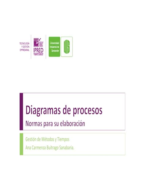 Diagramas De Procesos Pdf