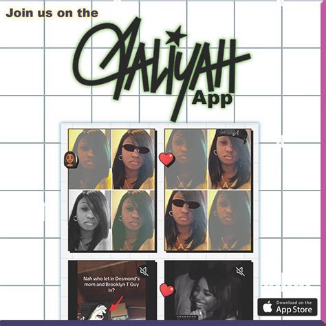 Aaliyahhaughton Join Us On The Official Aaliyah App For An Aaliyah Ar
