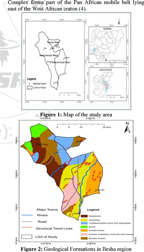Figure 1 From Geological Lineament Extraction Using Landsat 8 Oli In