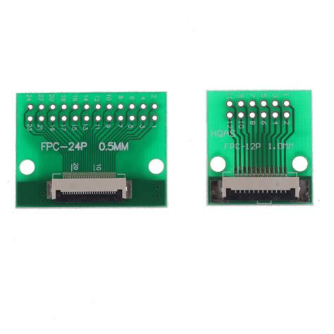 Hot 12 Pin 0 5mm FFC FPC To 12P DIP 2 54mm PCB Converter Board Adapter New BHPSN EBay