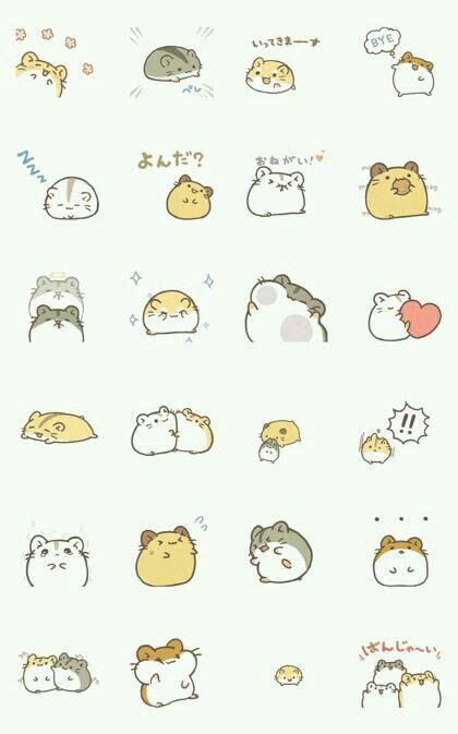 Những Sticker đáng Yêu에 있는 Thảo Nguyên님의 핀 귀여운 낙서 카와이 그림 귀여운 만화