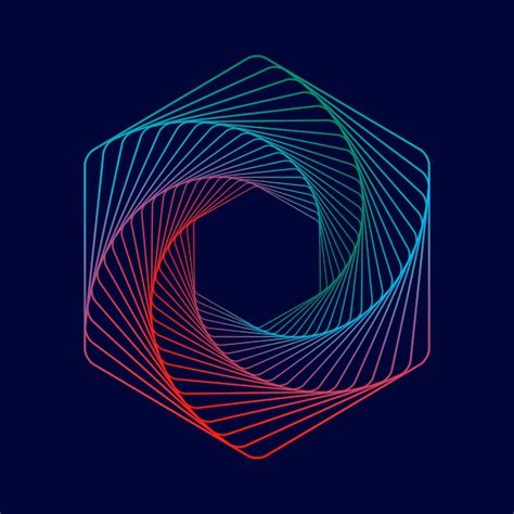 Premium Vector Wave With Connecting Dots And Lines On Dark Background Wave Of Particles