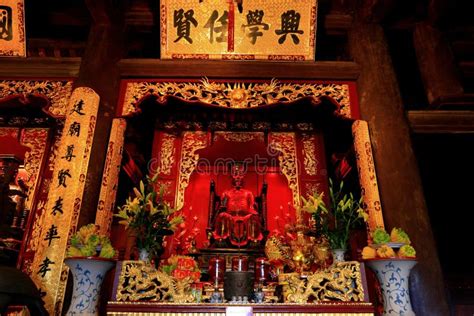 Temple Of Literature Van Mieu Quoc Tu Giam A Confucian Temple With