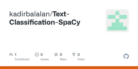 github kadirbalalan text classification spacy