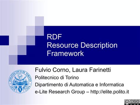 Rdf Resource Description Framework And Rdf Schema Ppt