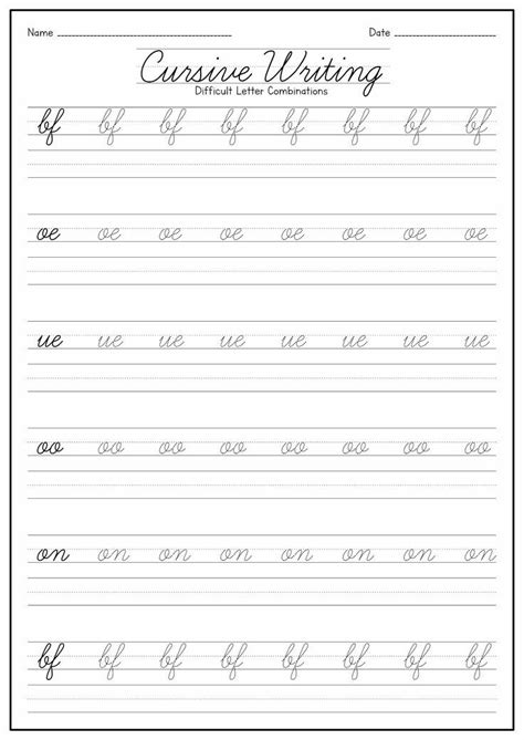 Cursive Tracing Words Worksheets In 2023 Cursive Writing Practice Sheets Cursive Practice