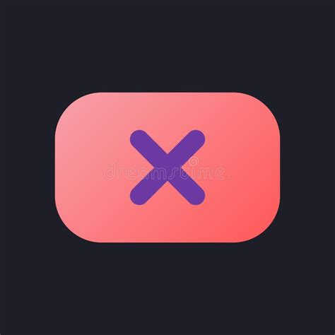 Remove Background Flat Gradient Fill Ui Icon For Dark Theme Stock Vector Illustration Of