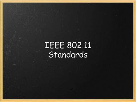 PPT IEEE Standards PowerPoint Presentation Free Download ID