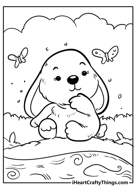 Cute Coloring Pages Animals Mit Printable