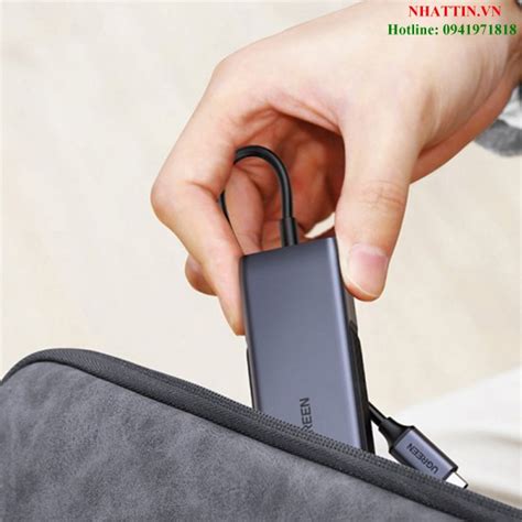 Cáp Chuyển Usb Type C Sang Lan 5gbps Ugreen 70604 Vỏ Nhôm Cao Cấp