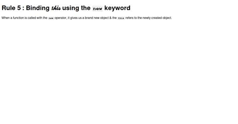 Javascript Foundations This Keyword Rule 6 Codesandbox