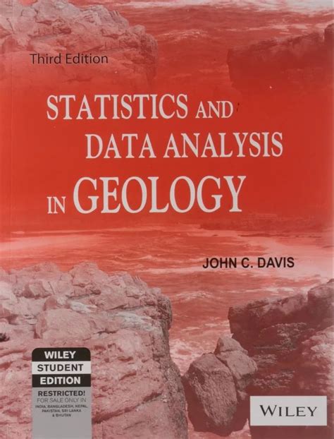 John C Davis Author English Statistics And Data Analysis In Geology 3ed Paperback Book