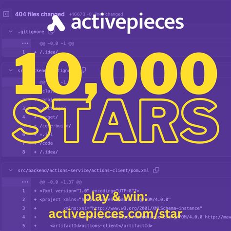 ashraf samhouri on linkedin activepieces has just crossed 10 000 stars