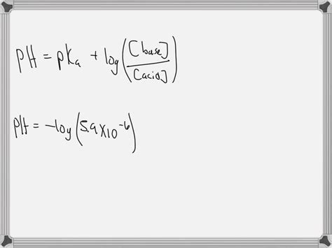 solved if a buffer solution is 0 110 m in a weak acid ka 6 1×10−5