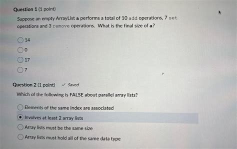 Solved Consider The Array List Numbers 8675309