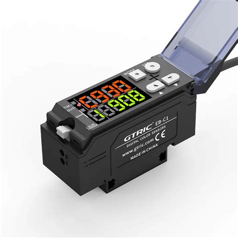 Multi Outputcolor Fiber Optical Amplifier Sensor Gtric