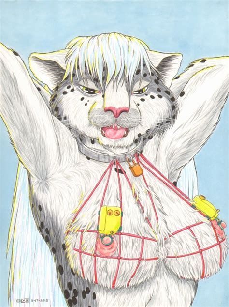 Rule 34 Anthro Bondage Bound Breasts Collar Drooling Feline Female Invalid Tag Leopard Lock