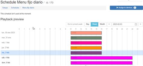 Confusion About The Scheduler Help Info Beamer Digital Signage