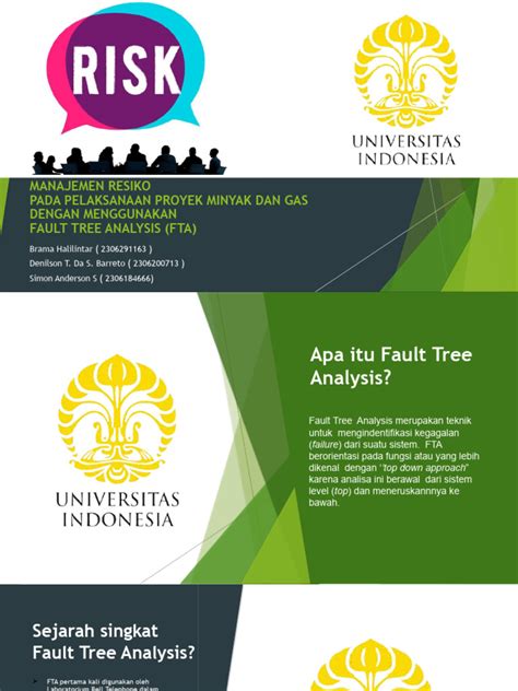 Fault Tree Analysis Dalam Pelaksanaan Proyek Minyak Dan Gas Pdf