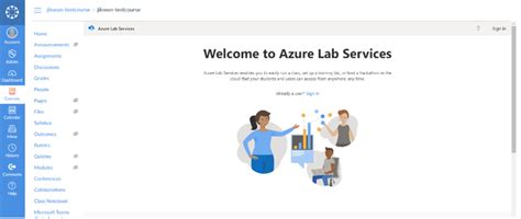 Esercitazione Creare Un Lab In Teams O Canvas Azure Lab Services