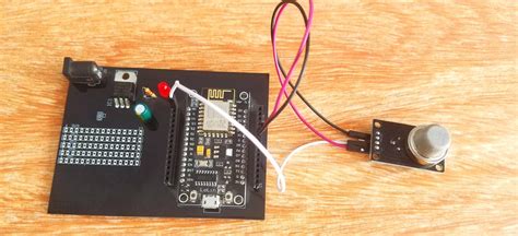 Iot Smoke Detector Using Mq135 Gas Sensor And Nodemcu Esp8266