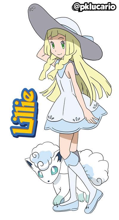 Lillie Anime Pokemon Sun And Moon By