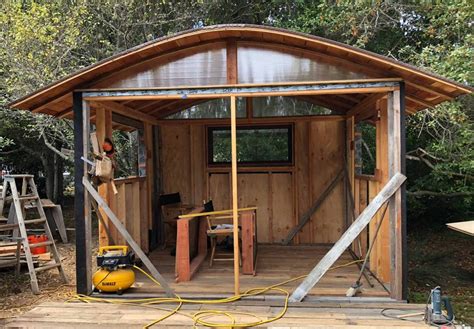 Curved Roof Shed The Shelter Blog