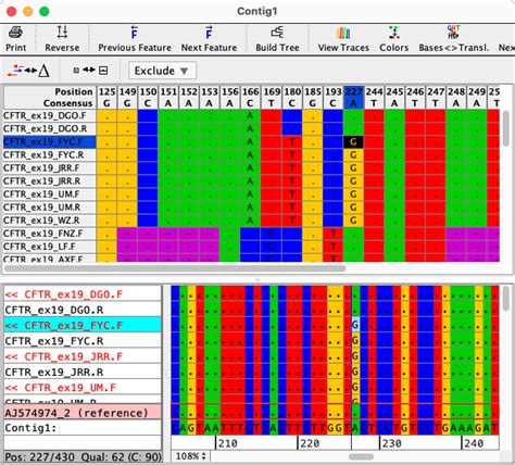 Sequence Alignment Software Codoncode Aligner For Dna Analysis