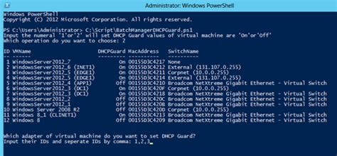 Hyper V Protection Against Malicious Dhcp With Dhcp Guard