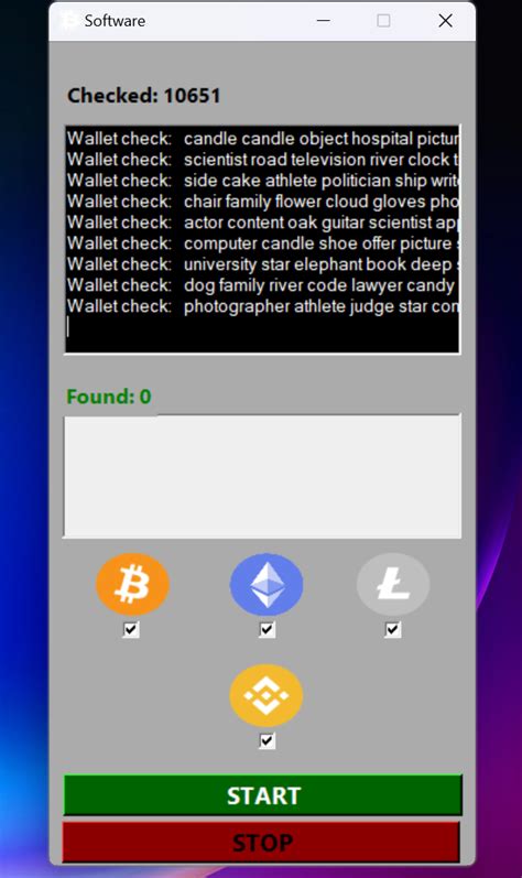Crypto Wallet Cracker