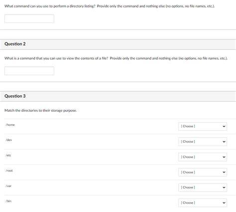 Solved What Command Can You Use To Perform A Directory