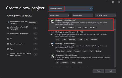 Tutorial Create Uwp Apps With Visual Studio And C Microsoft Learn