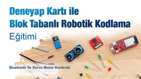 Bluetooth Ile Servo Motor Kontrolü Youtube