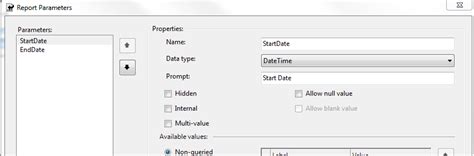 Reporting Services Ssrs Adding Date Parameters Causes Report To Spin And Spin Stack Overflow