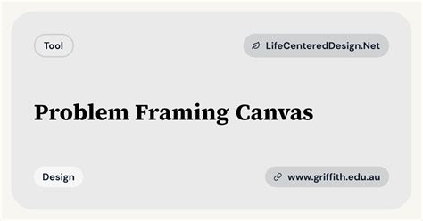 Problem Framing Canvas Lifecentereddesign Net