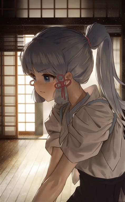 Kamisato Ayaka Genshin Impact Drawn By Starsd Danbooru