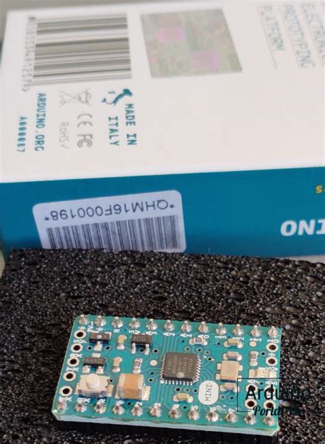 Оригинальная плат arduino mini Отличие от клонов