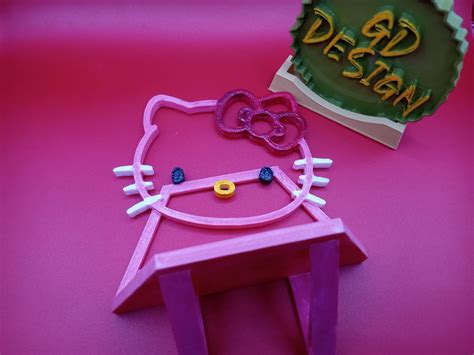 Stl File Hello Kitty Shelf・model To Download And 3d Print・cults