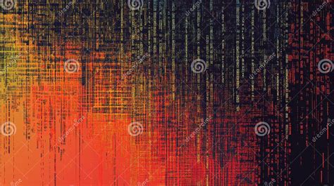 Abstract Data Streams Visualizing Code S Flow Dynamically With Vibrant Hues And Textured